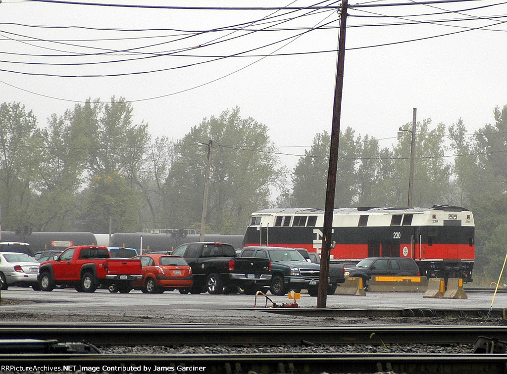 MNCR 230 at Frontier Yard